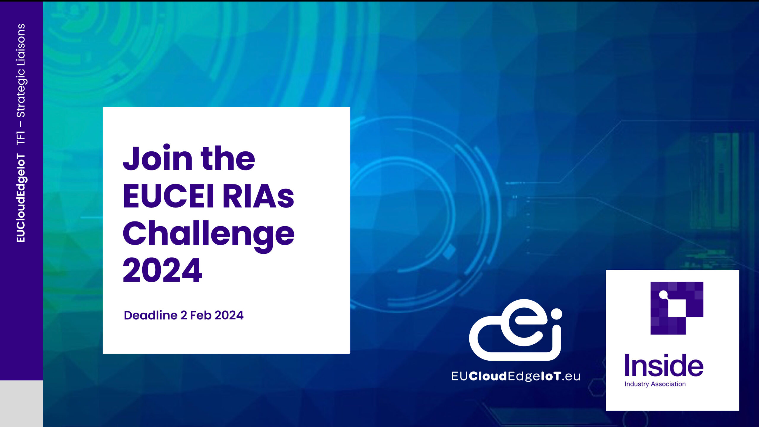 EUCEI RIAs Challenge 2024 - EUCloudEdgeIOT EUCEI RIAs Challenge 2024 - EUCloudEdgeIOT