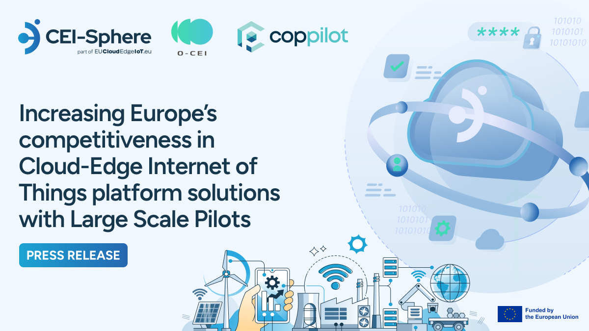 PRESS RELEASE | Increasing Europe’s competitiveness in cloud-edge Internet of Things platform ...